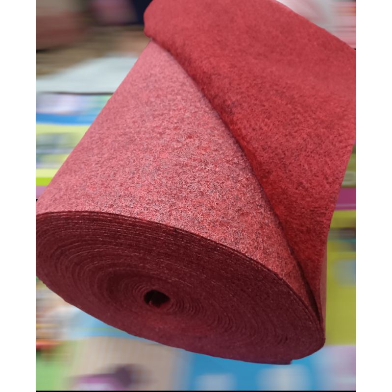 Jual Karpet Bludru Polos Buana Alas Lantai 2m (lebar tetap) × 0,5m panjang (1pcs) | Shopee Indonesia