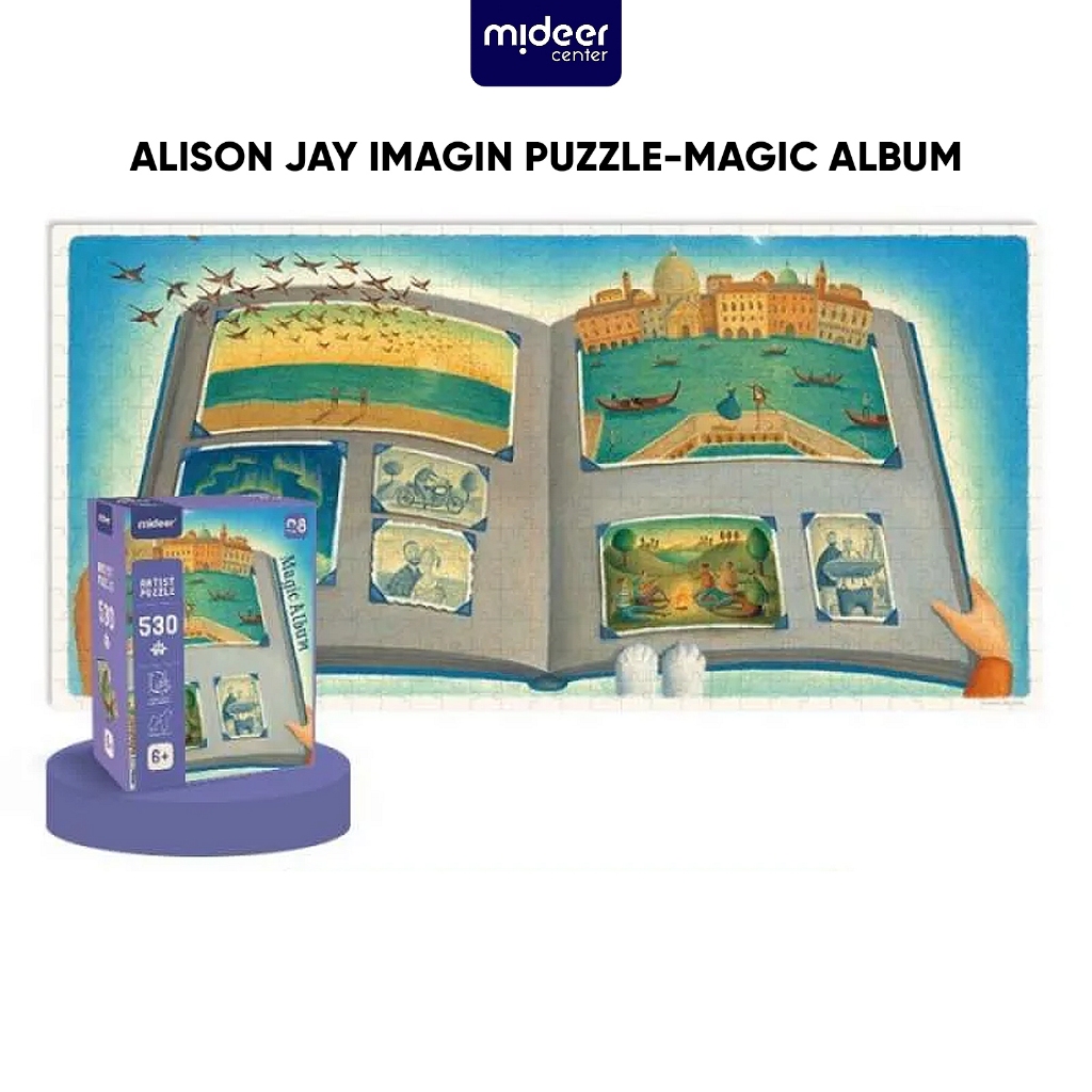 Jual Mideer Artist Puzzle Magic Album 530 Pcs Puzzle Anak MD3129 ...