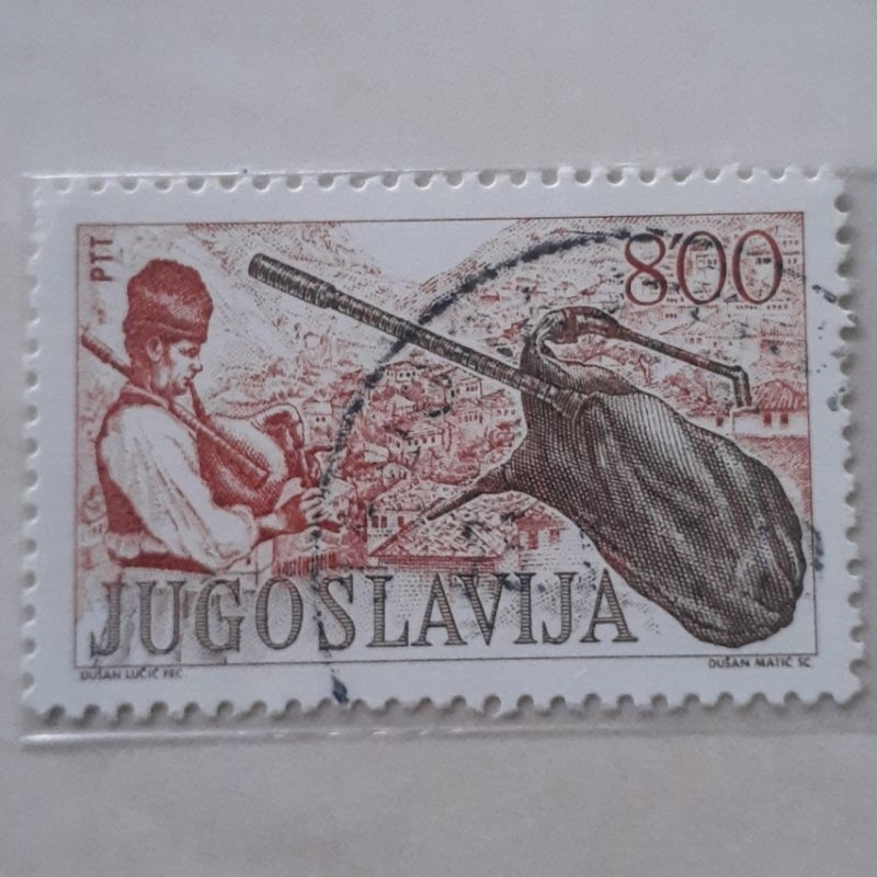 Jual Perangko Yugoslavia Museum Exhibits: Folk Music Instruments ...