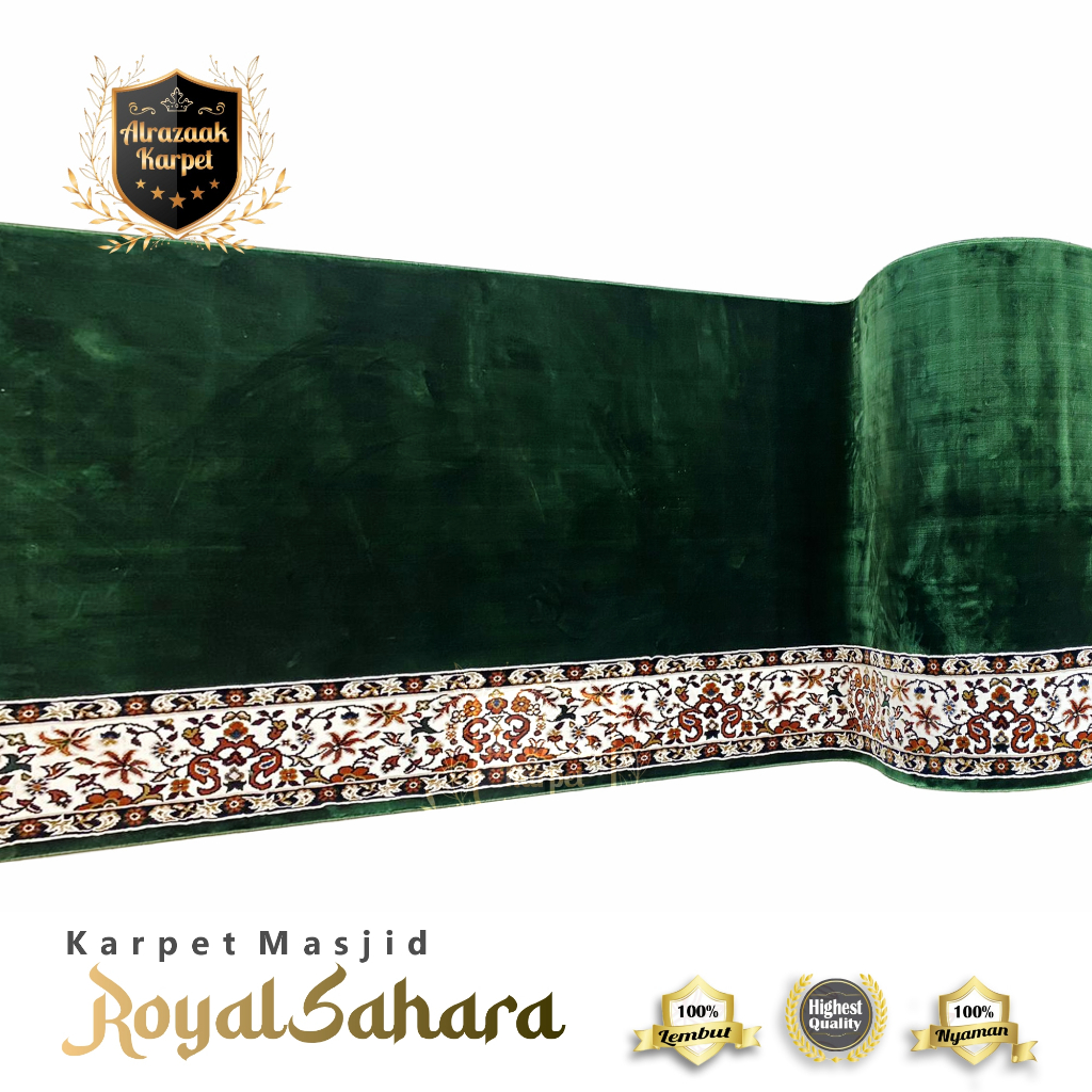 Jual Karpet/Sajadah Masjid Mushola Import Turki Royal Sahara Tebal Roll ...
