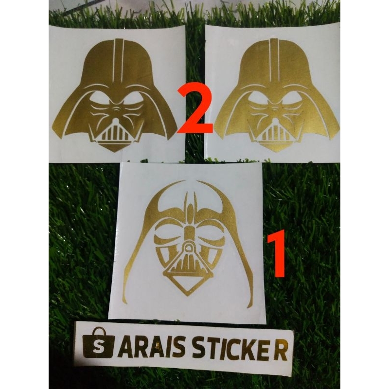 Jual cutting sticker karakter animasi darthvader#starwars#marvel# ...