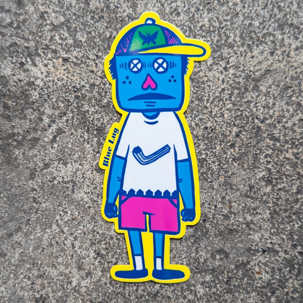 Jual Stiker Blue Lug Rokakku Boy | Shopee Indonesia