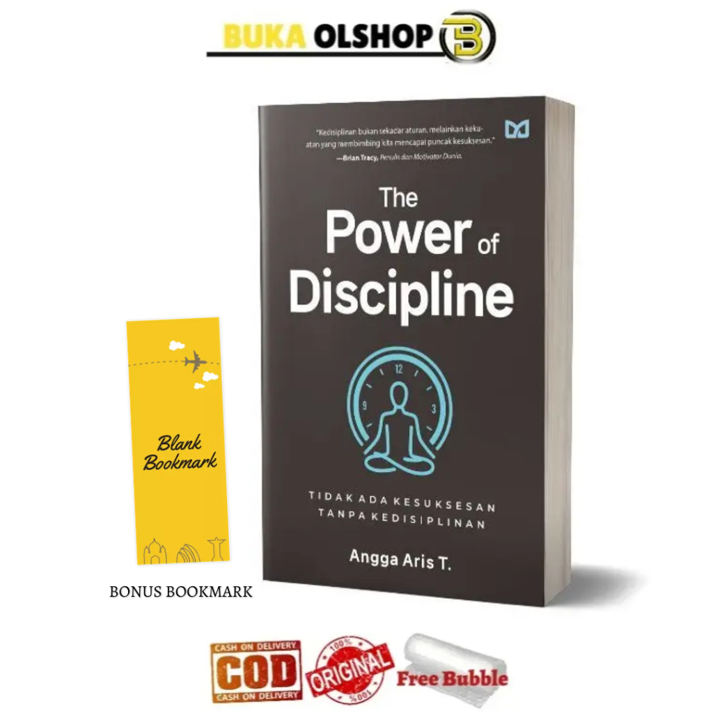 Jual The Power of Discipline Tidak Ada Kesuksesan Tanpa Kedisiplinan ...