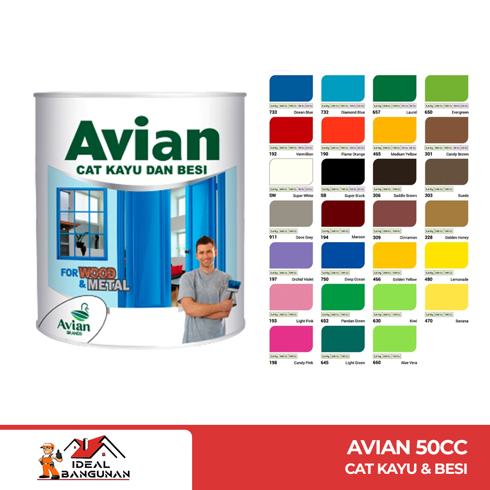 Jual [READY] AVIAN CAT BESI DAN KAYU 50CC / AVIAN CAT MURAH BERKUALITAS ...