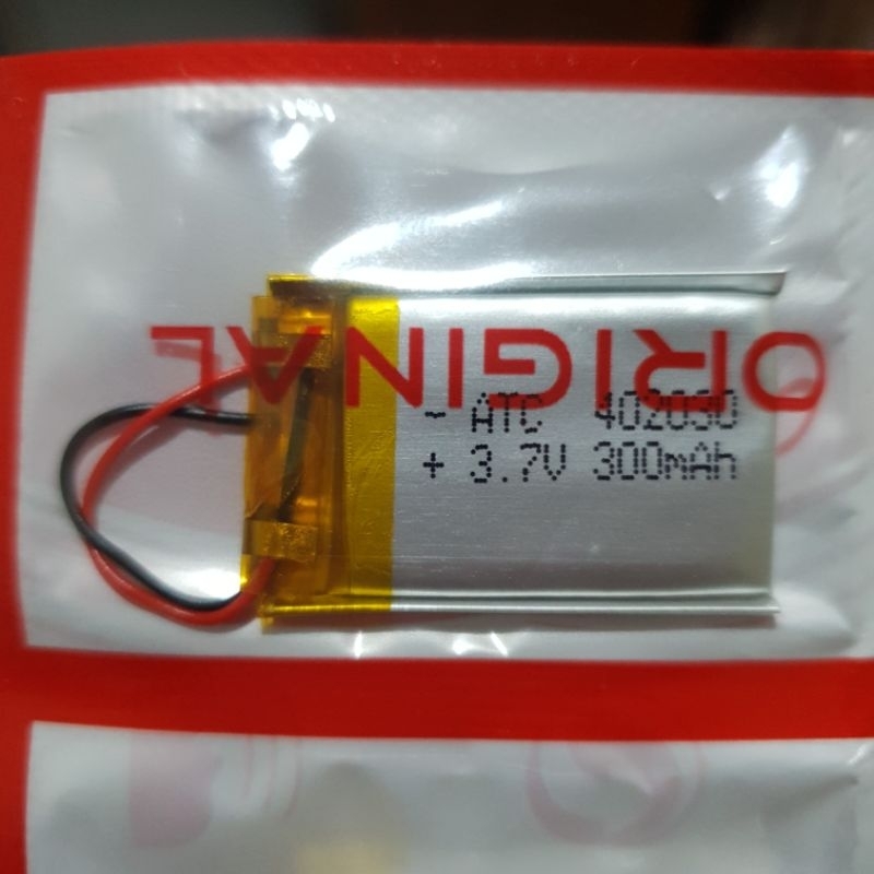 Jual Baterai LI-ION polymer 402030 300mAh | Shopee Indonesia
