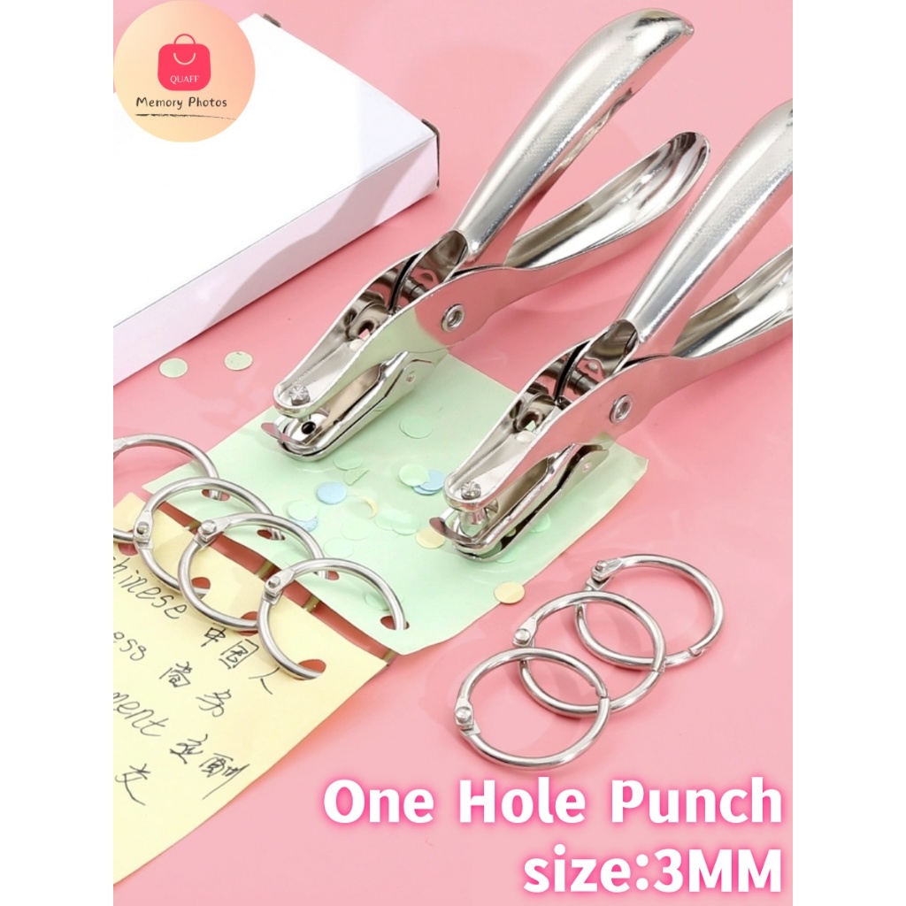 Jual Pembolong Kertas Satu Lubang One Hole Punch - QUAFF | Shopee Indonesia