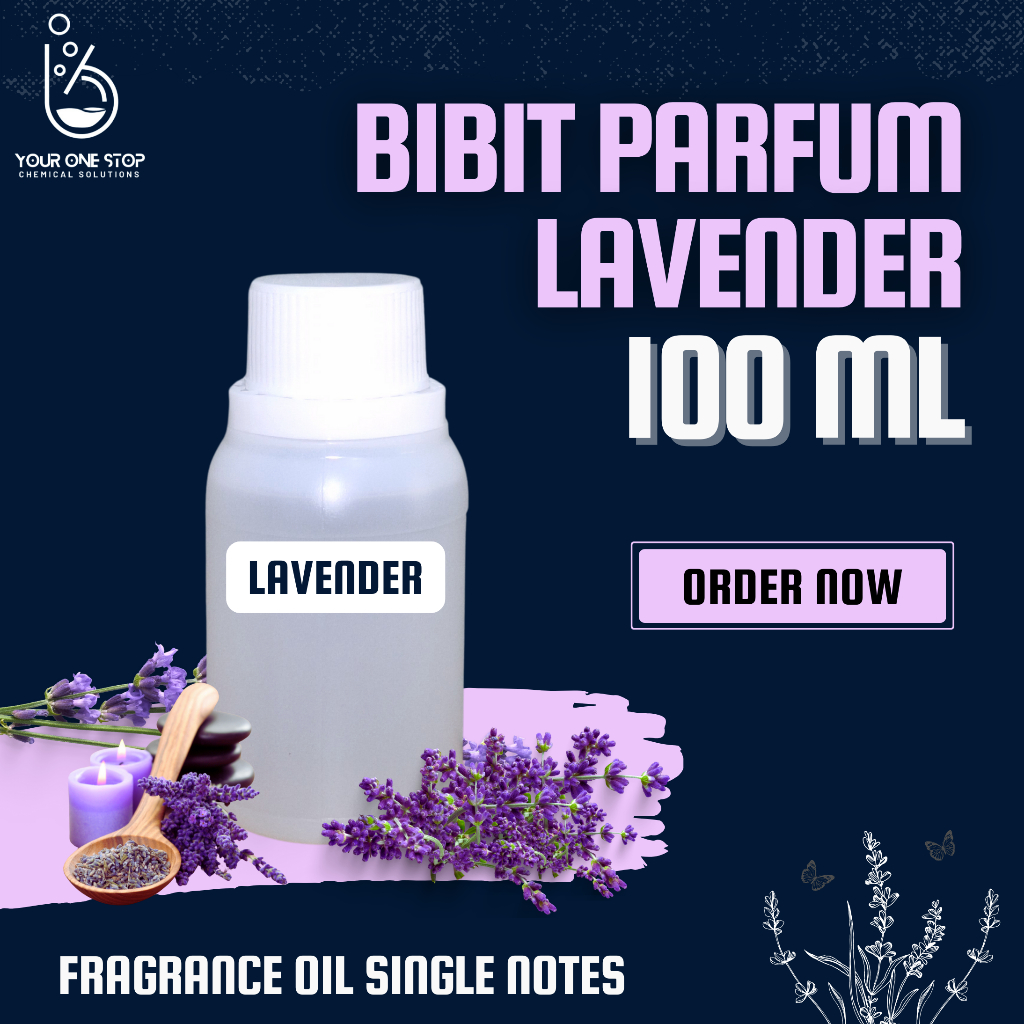 Jual Bibit Parfum Lavender 100 ml - Wangi Bunga Lavender | Shopee Indonesia