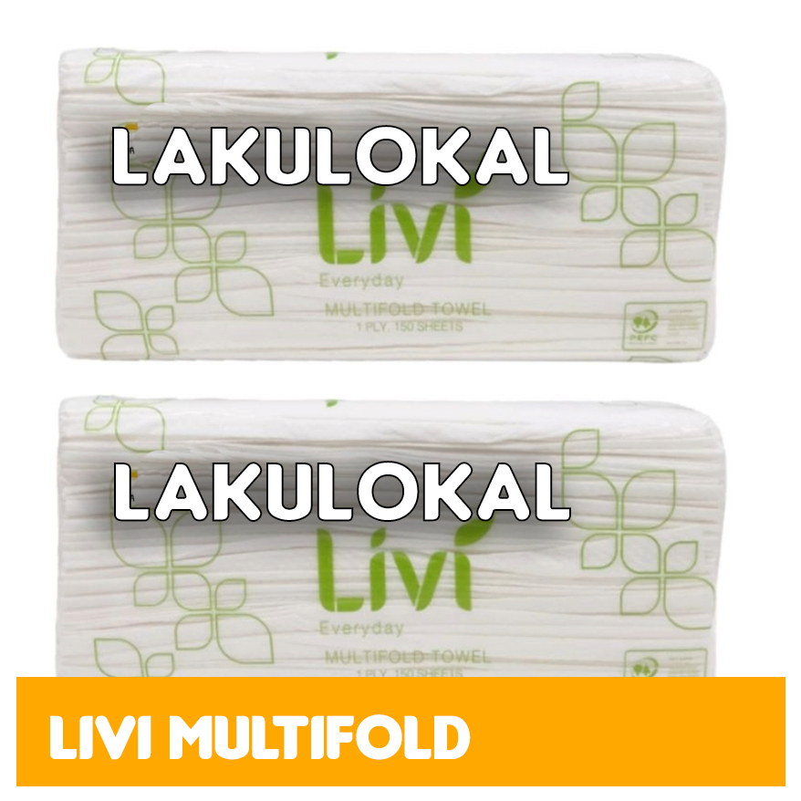 Jual TISSUE LIVI MULTIFOLD | Shopee Indonesia