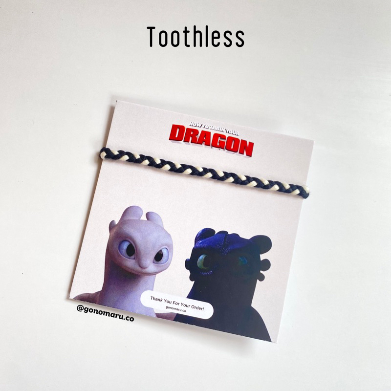 Jual HOW TO TRAIN DRAGON BRACELETS BY GONOMARU.CO | Gelang Murah ...