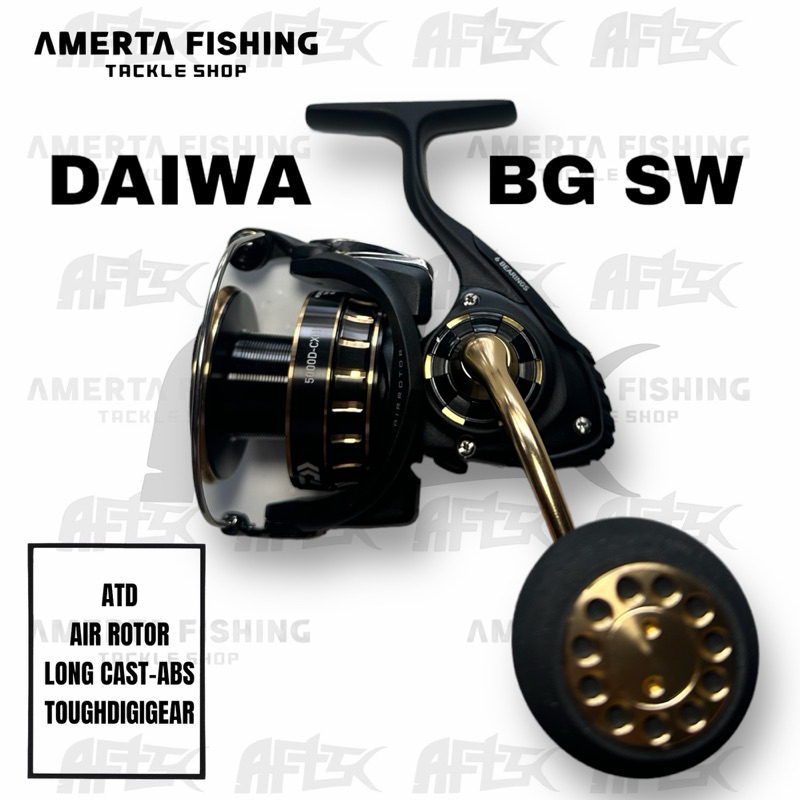 Jual REEL PANCING / REEL DAIWA BG SW 2023 | Shopee Indonesia