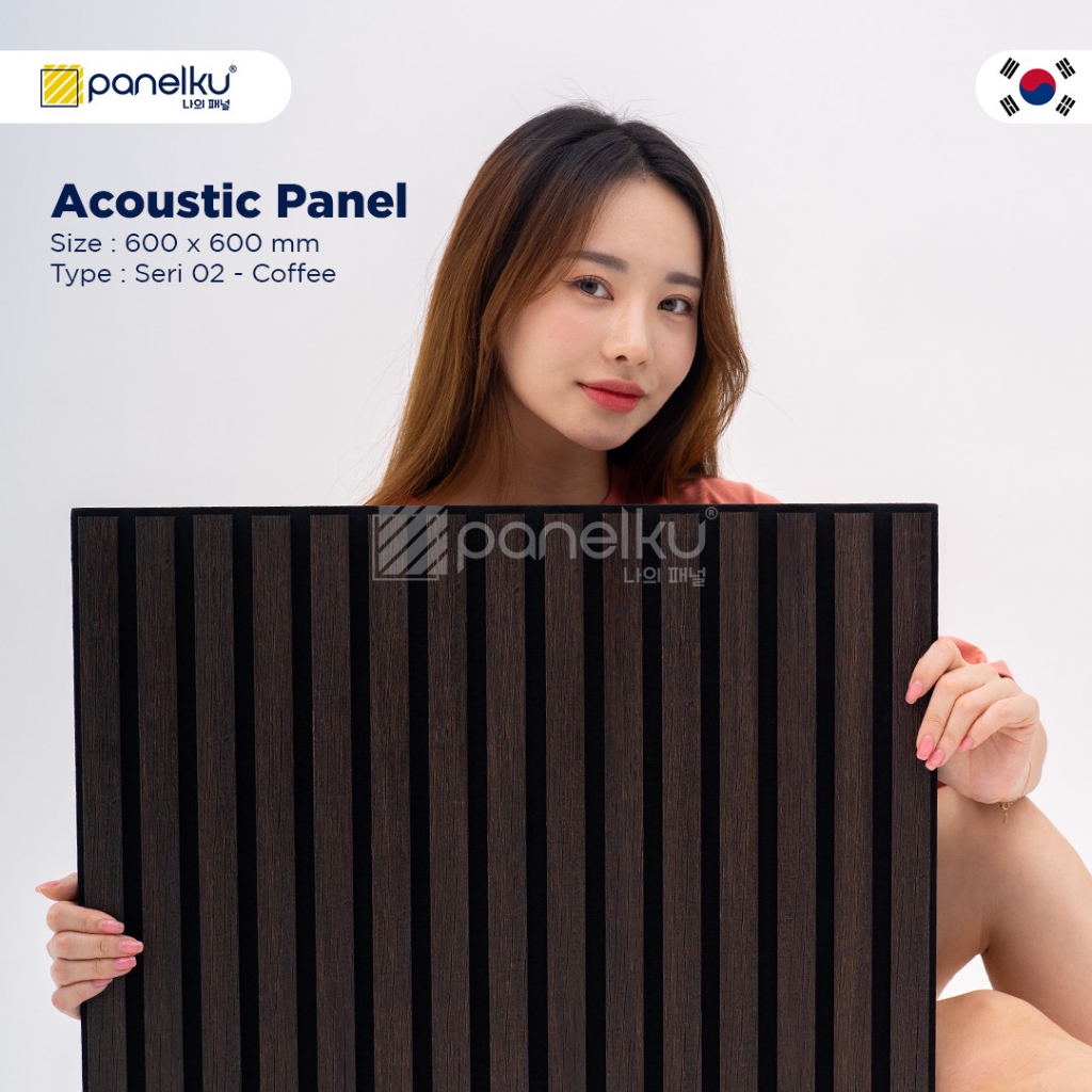 Jual Acoustic panel | 60x60cm | Peredam suara | Seri 02 - Coffee ...