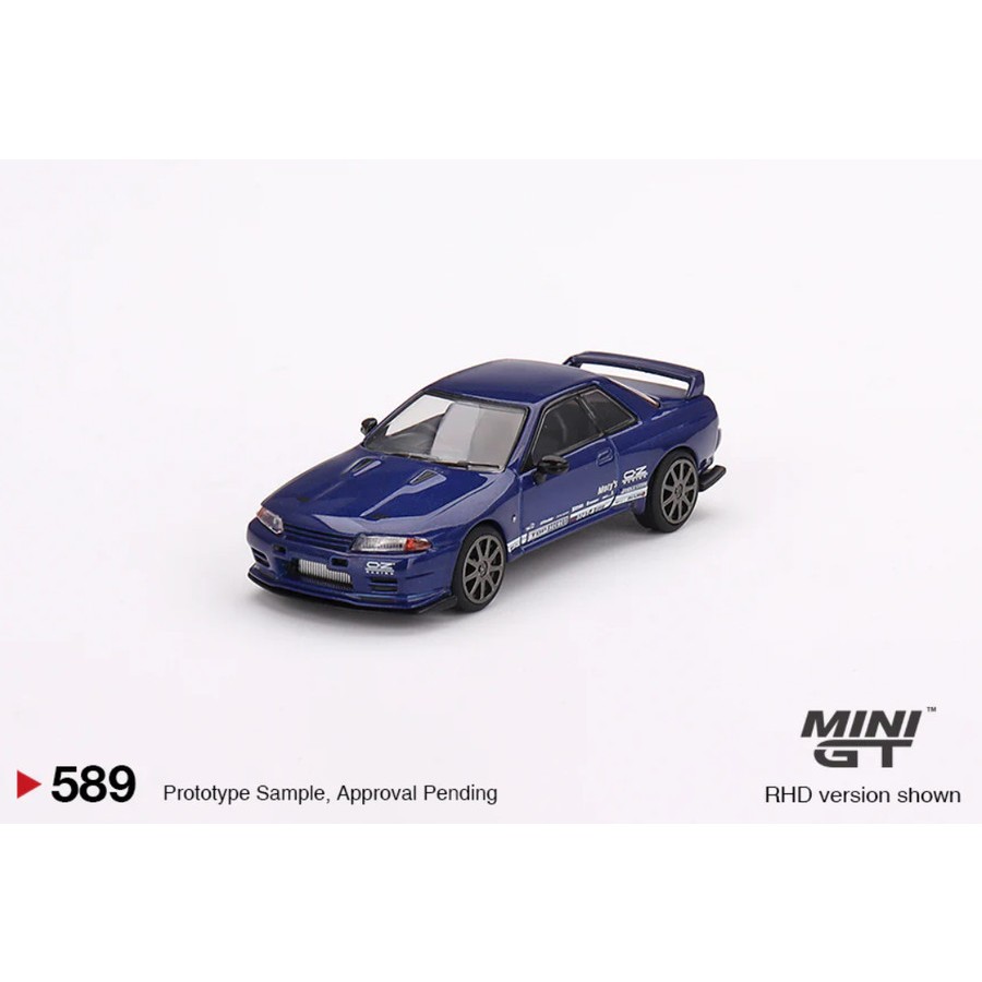 Jual Mini GT NISSAN SKYLINE GT-R TOP SECRET VR32 METALLIC BLUE / MiniGT ...