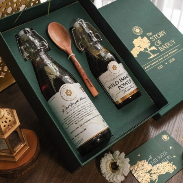 Jual Hampers Premium Set Madu Hutan Murni Asli Oh,Honey - Story of Baduy Series - Healthy Gift ...