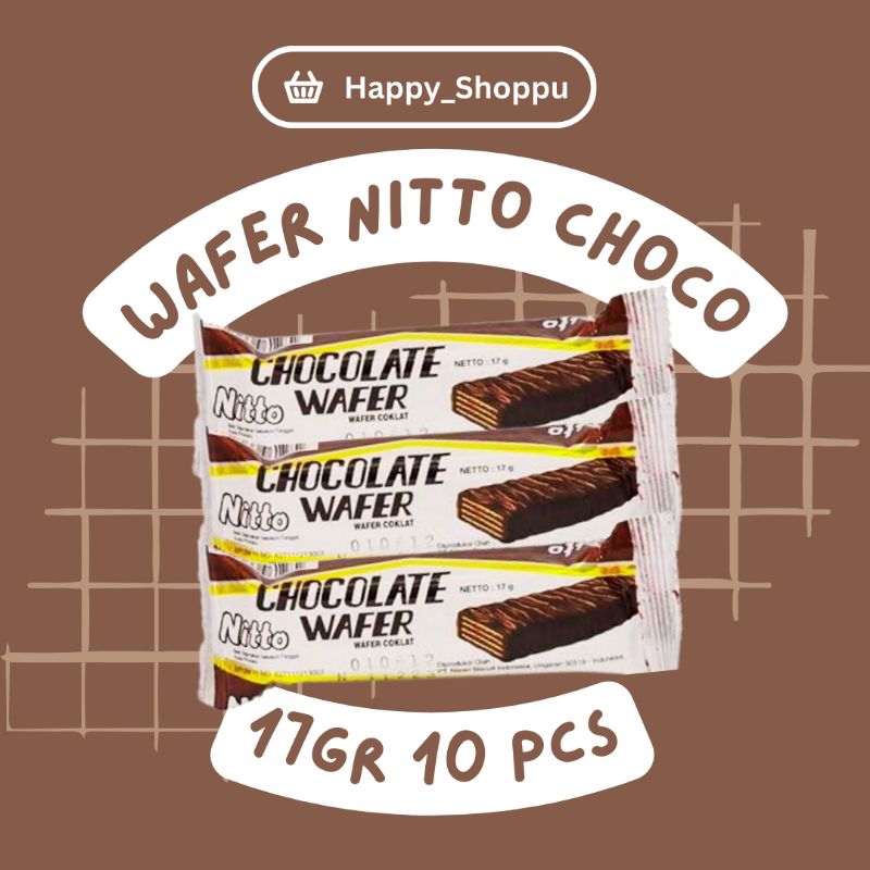Jual Nissin Wafer Nitto 17gr | Shopee Indonesia