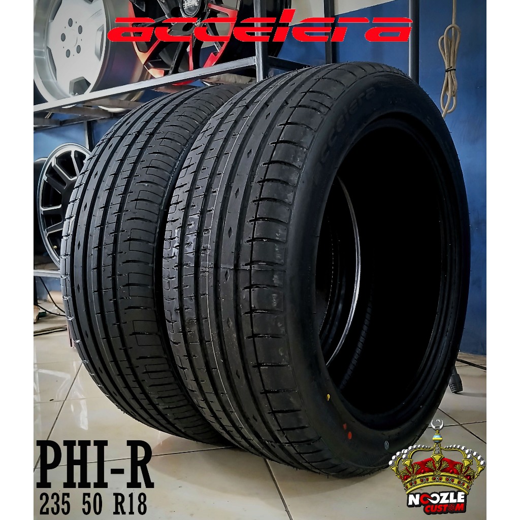 Jual Ban Mobil Ukuran 235 50 R18 Merek Accelera Ban Luar Lokal Tubles Ring 18 | Shopee Indonesia