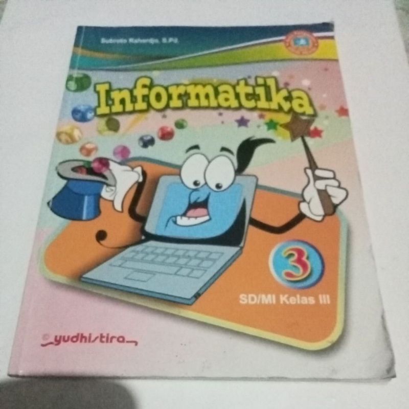 Jual BUKU ORI INFORMATIKA KELAS 3 SD PENERBIT YUDHISTIRA | Shopee Indonesia