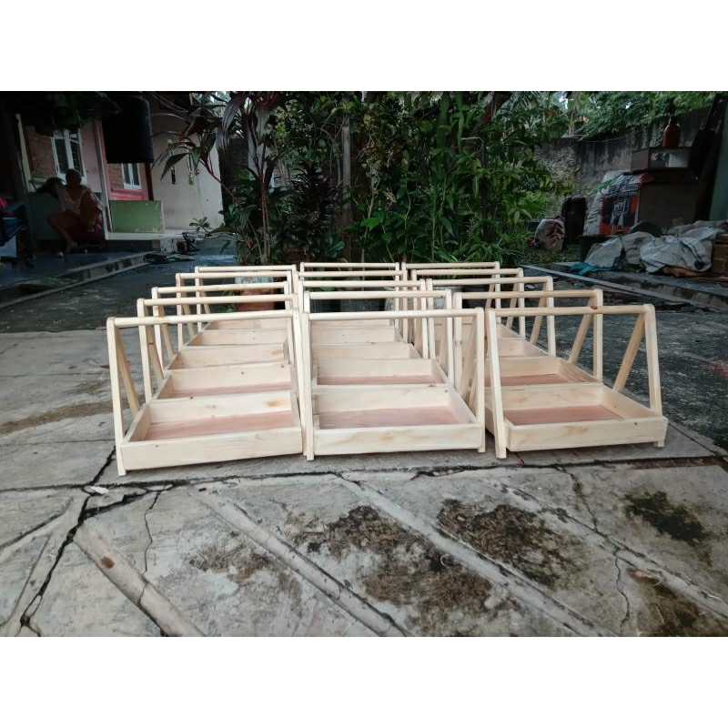 Jual Wooden Hampers 35x20x5 Wooden Baskets Keranjang Parcel Keranjang ...