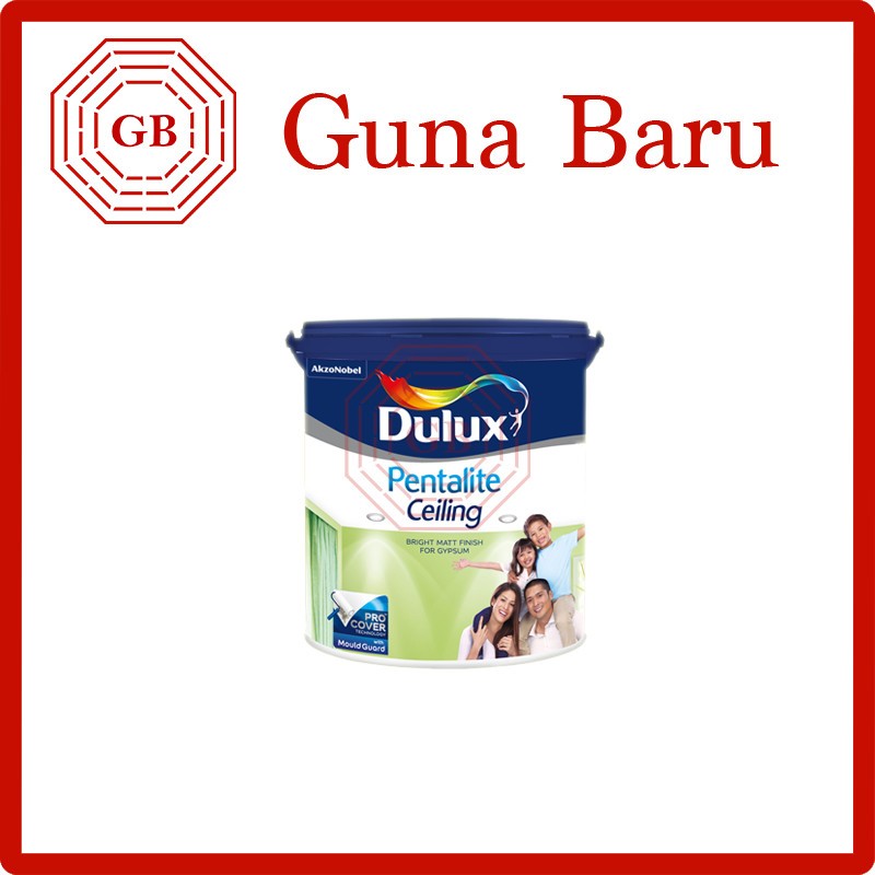 Jual CAT DULUX PENTALITE CEILING PUTIH - CAT GYPSUM | Shopee Indonesia
