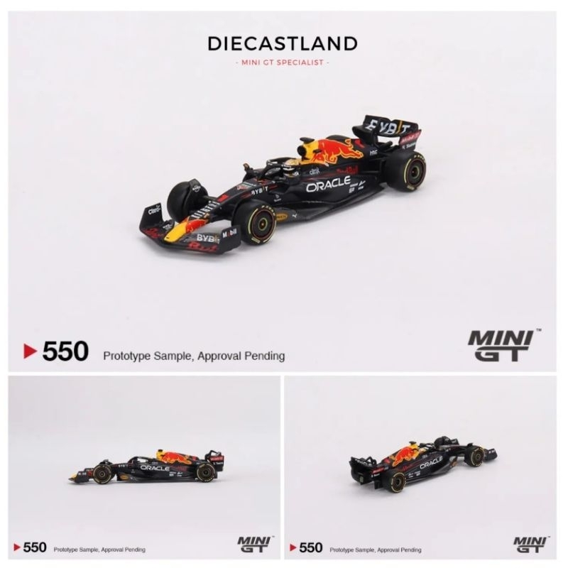 Jual Mini GT #550 Oracle Red Bull Racing RB18 #1 Max Verstappen 2022 ...