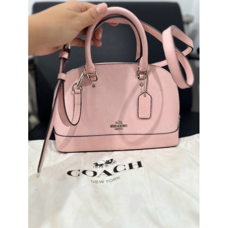 Jual Preloved Tas Coach Mini Sierra Satchel | Shopee Indonesia