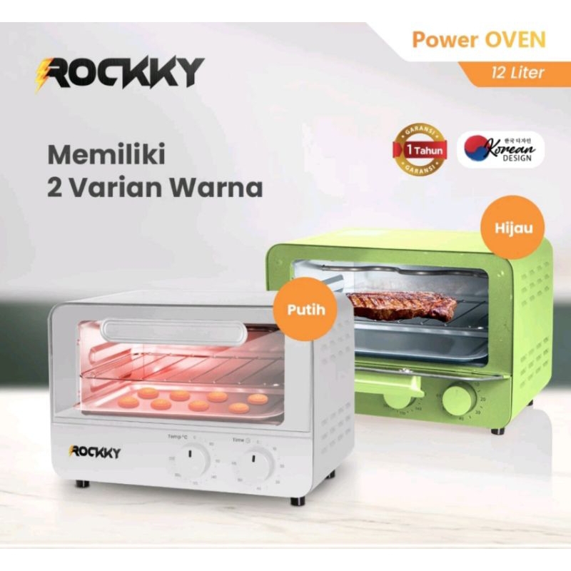 Jual Rockky Power Oven Listrik 12 L | Shopee Indonesia