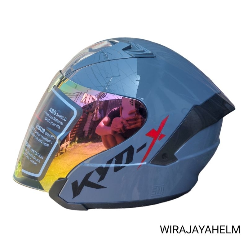 Jual Helm Jpn Kyo X Original Modern Metalik | Shopee Indonesia