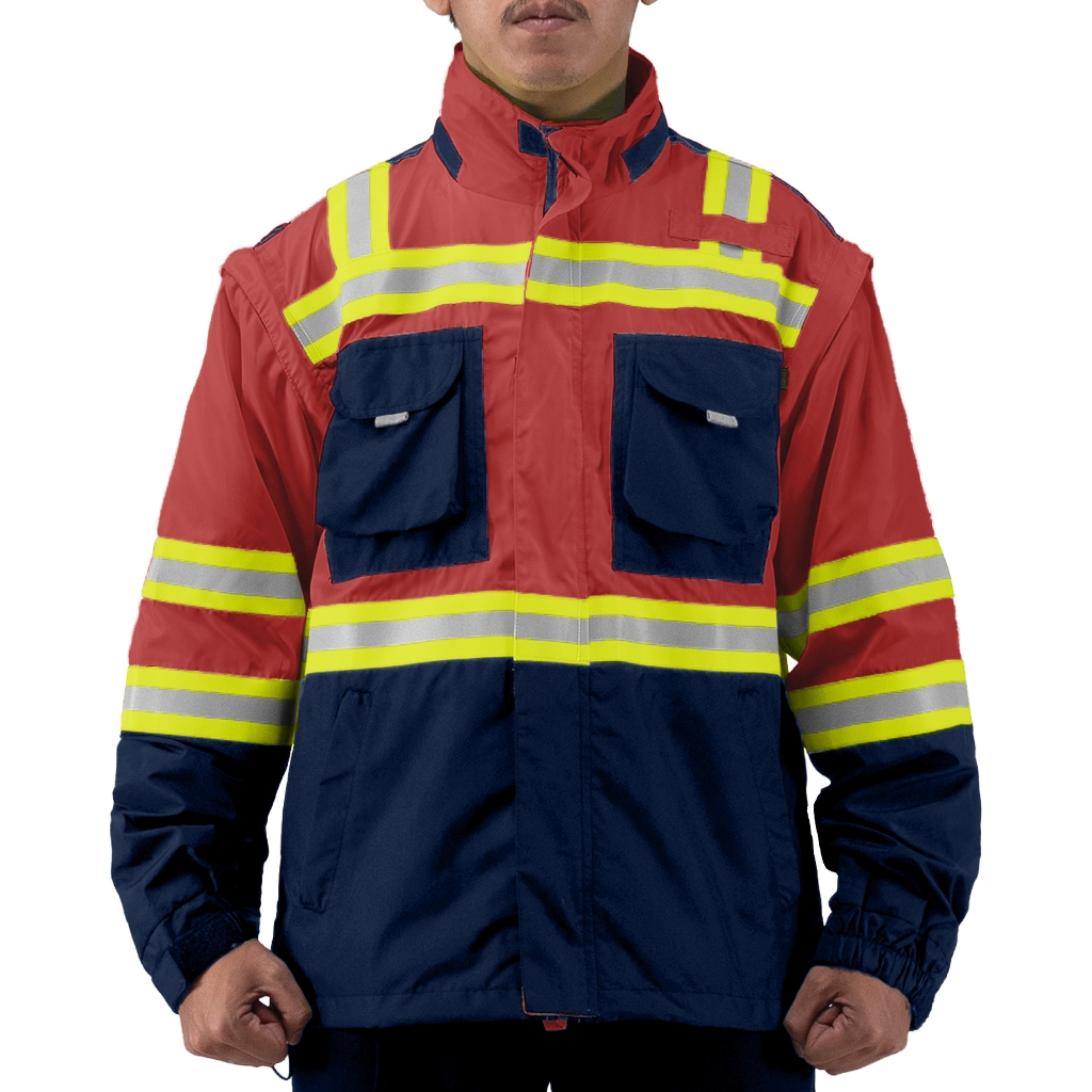 Jual Engineer Workwear - Jacket Keselamatan Kerja High Visibility ...