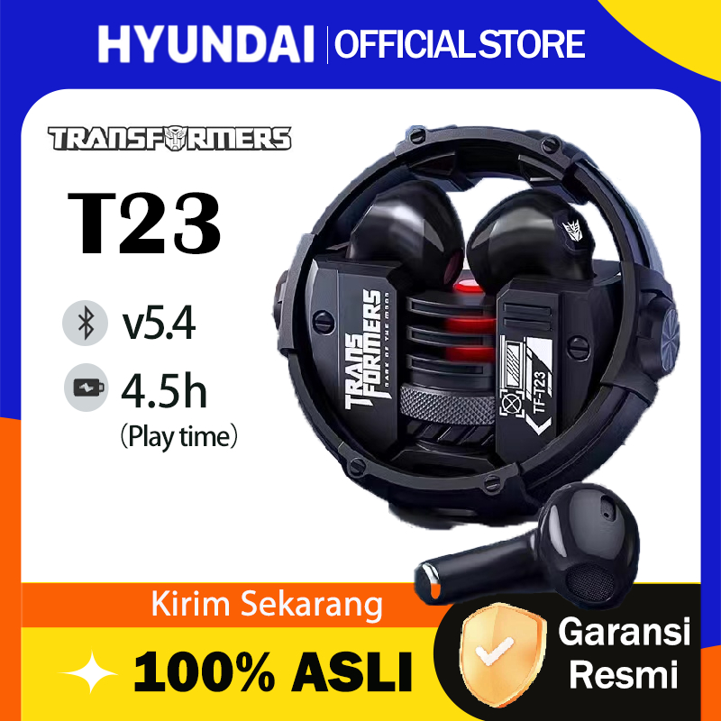 Jual Hyundai X Transformers T23 True Wireless Bluetooth Headset Earbuds ...