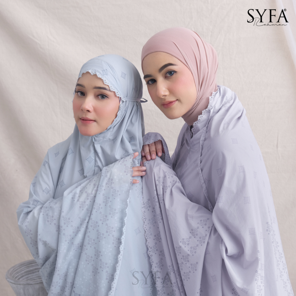 Jual Syfa Rahman - Mukena Mini Motif Parasut Premium Korea Series ...