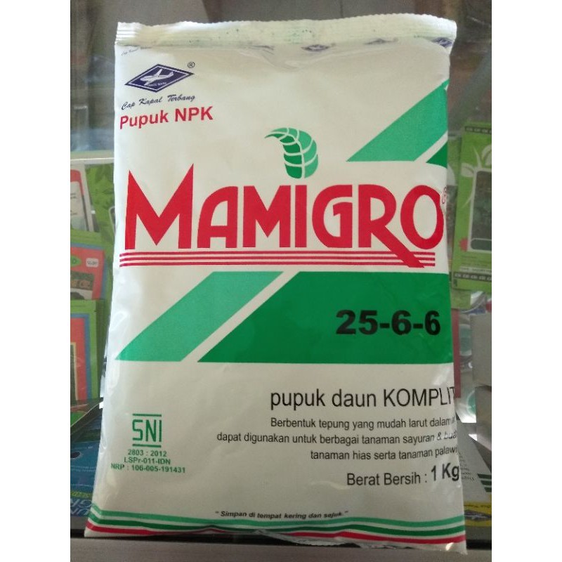Jual PUPUK DAUN DAN BUAH MAMIGRO ISI 500 g | Shopee Indonesia