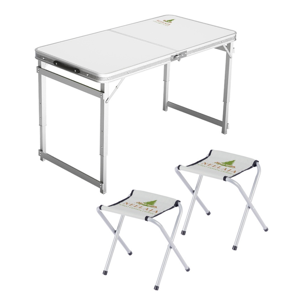 Jual Meja Lipat Koper Meja Portable Travel Serbaguna HPL Meja Kaki Kotak Meja Jualan Bazar ...