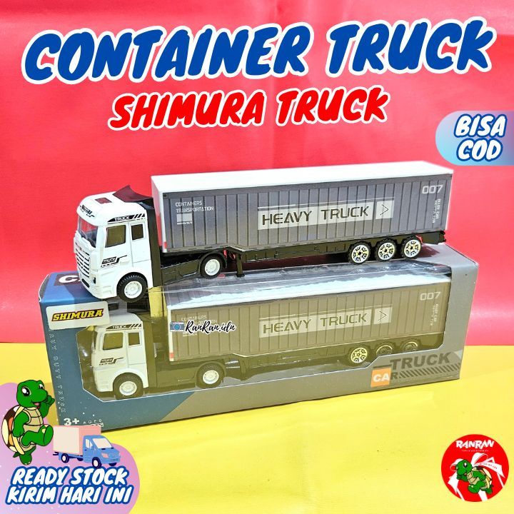 Jual Truk Kontainer trailer panjang 22cm/ Truck Container Panjang ...