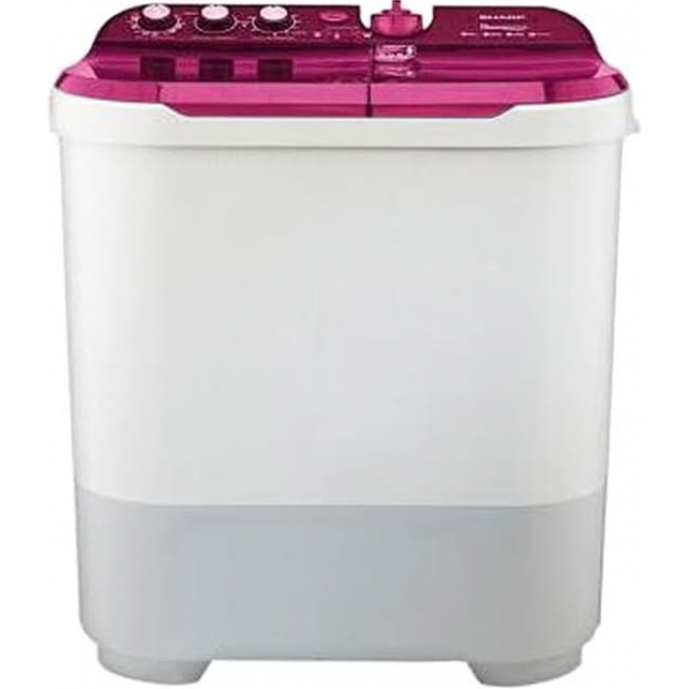 Jual MESIN CUCI 2 TABUNG SHARP 8 KG TWIN TUB ES-T85CR-PK | Shopee Indonesia