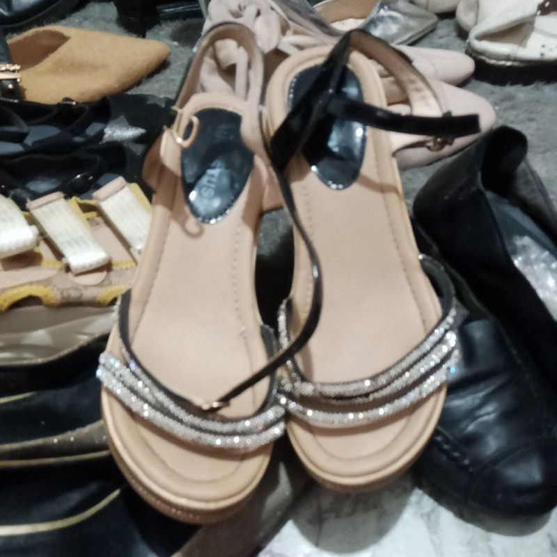 Jual Sepatu teplek wanita 5505 | Shopee Indonesia