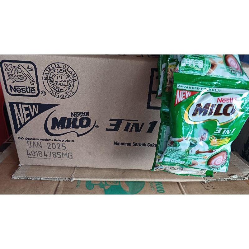 Jual Milo 3 in 1 34 gr (10 pcs) | Shopee Indonesia