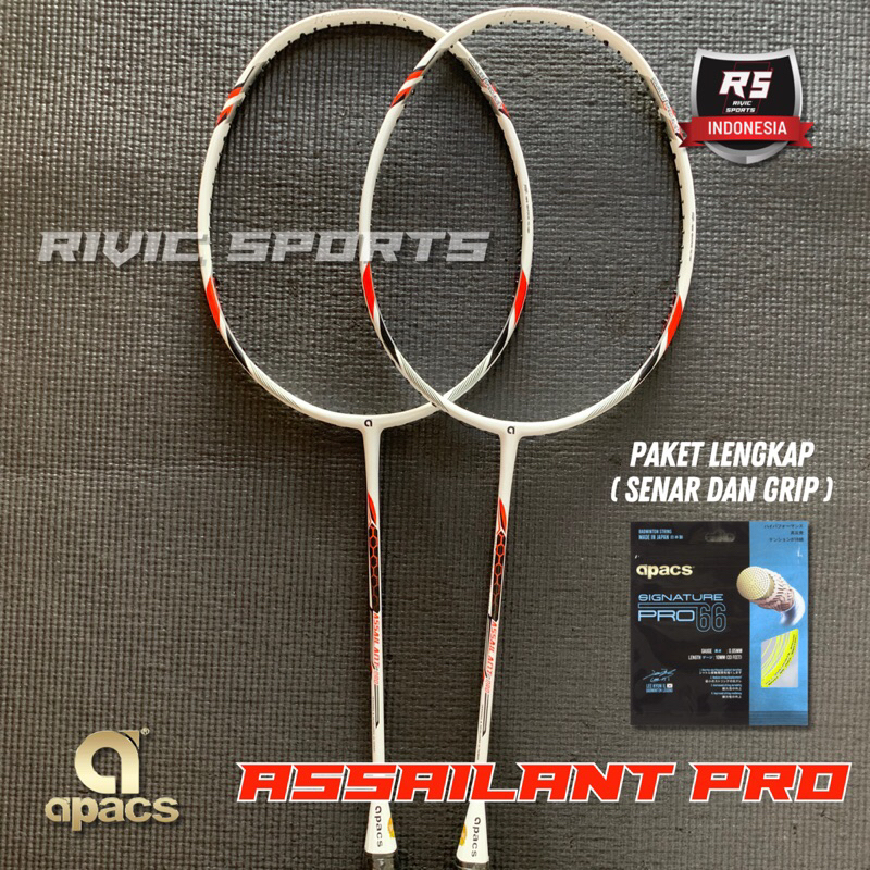 Jual Raket Apacs ASSAILANT PRO Badminton Original 100% Senar dan Grip ...