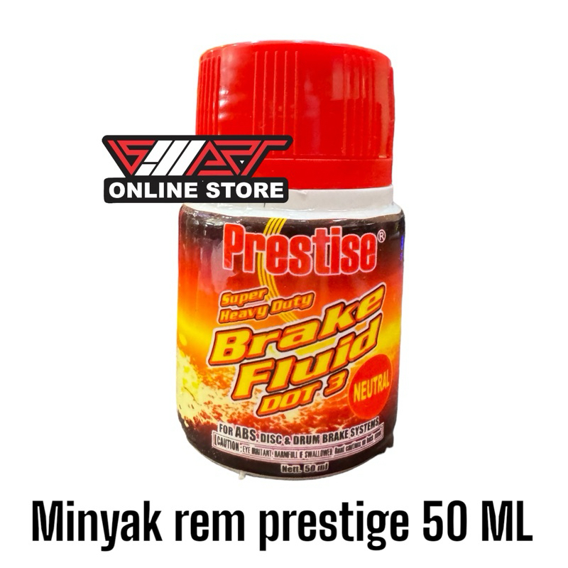 Jual MINYAK REM PRESTONE , REDEX , PRESTIGE 50 ML WARNA MERAH / BENING ...