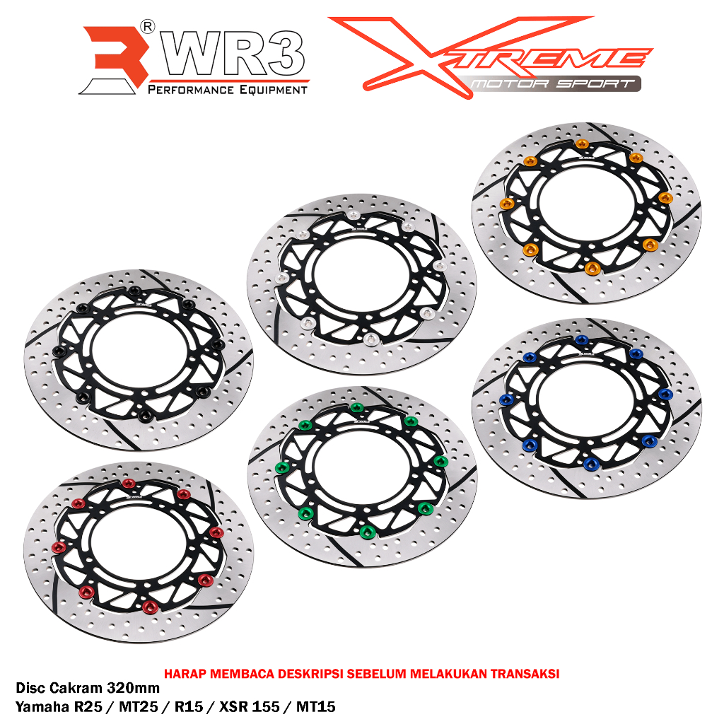 Jual Disk Brake Cakram Piringan Depan WR3 Beat Vario Scoopy Genio Disc ...