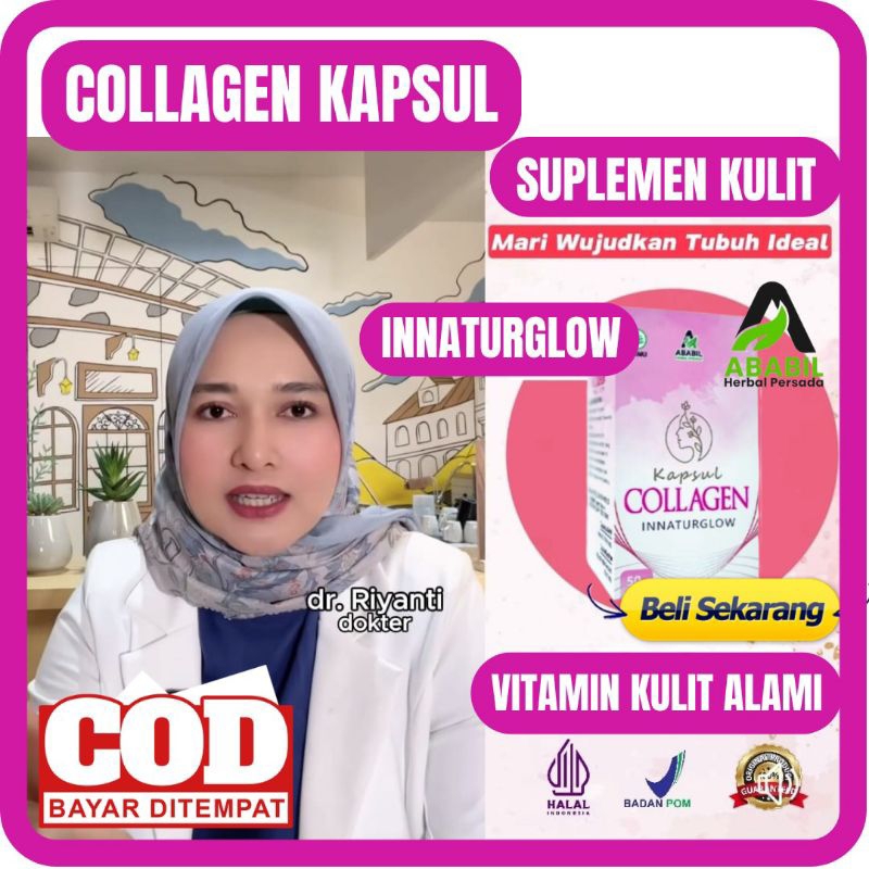 Jual 𝗖𝗢𝗟𝗟𝗔𝗚𝗘𝗡 𝗞𝗔𝗣𝗦𝗨𝗟 𝗜𝗡𝗡𝗔𝗧𝗨𝗥𝗚𝗟𝗢𝗪 𝗜𝗦𝗜 𝟱𝟬 - 𝗞𝗔𝗣𝗦𝗨𝗟 𝗖𝗢𝗟𝗟𝗔𝗚𝗘𝗡 COLLAGEN ...