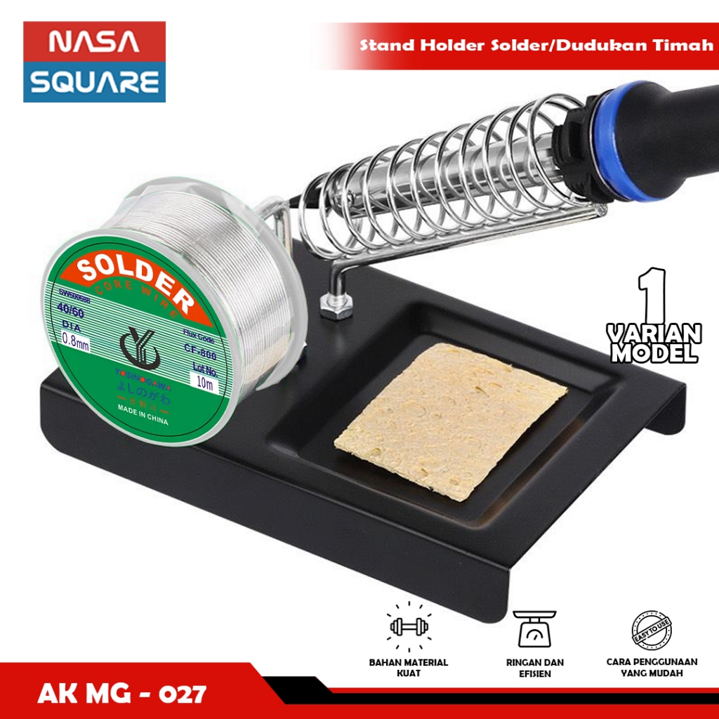 Jual Alat atau Tempat Bentuk Persegi Dudukan Solder dan Timah Stand ...