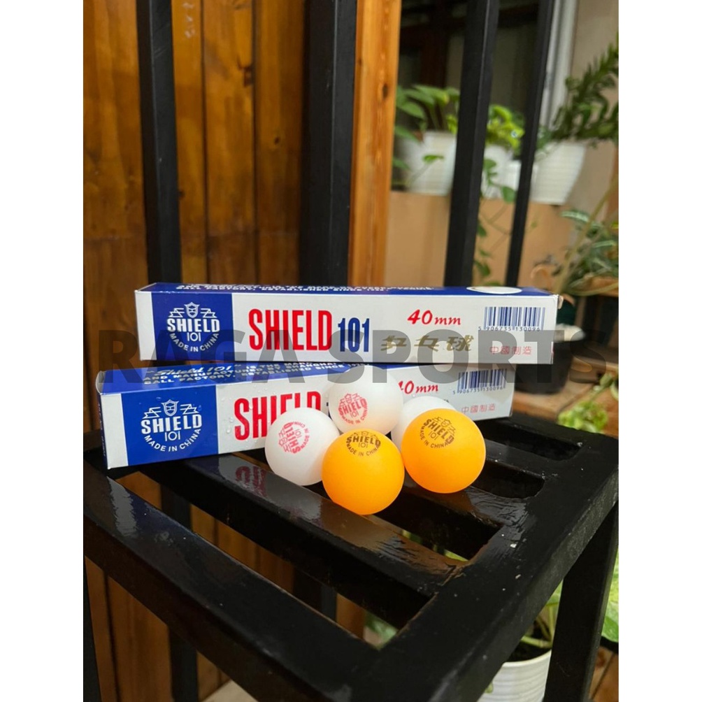 Jual Bola Pingpong Tenis Meja Shield Isi 6 Kuning Putih ART W6X2 | Shopee Indonesia