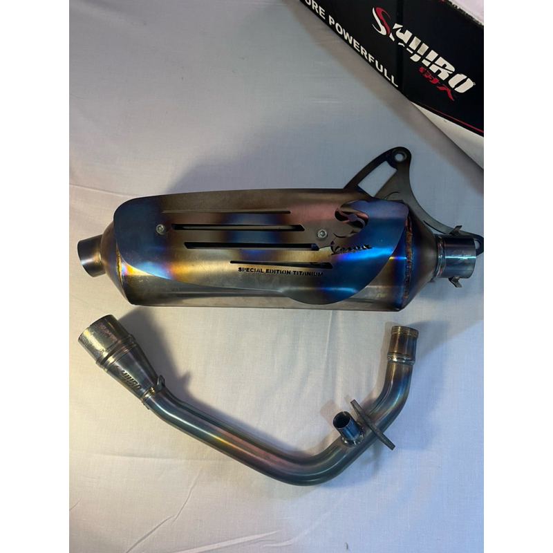 Jual KNALPOT SHIJIRO STANDAR RACING SPECIAL EDITION T1 FULL TITANIUM ...