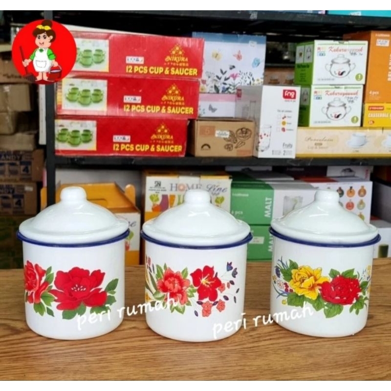 Jual Mug Jadul Bunga Enamel 10cm | Shopee Indonesia