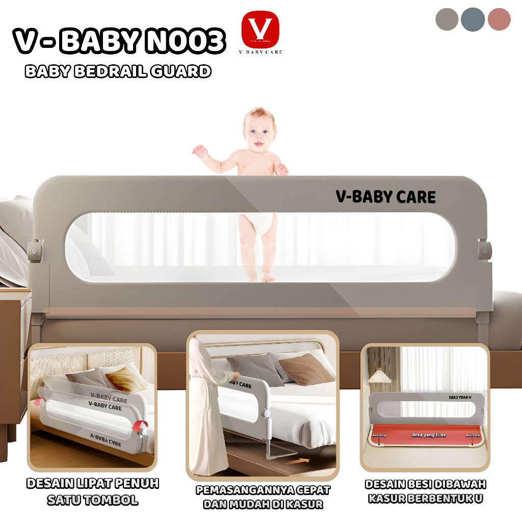 Jual V-BABY CARE Baby Bedrail /Baby Bed Guard / Bed Rail Pagar Pengaman ... Jual V-BABY CARE Baby Bedrail /Baby Bed Guard / Bed Rail Pagar Pengaman ...