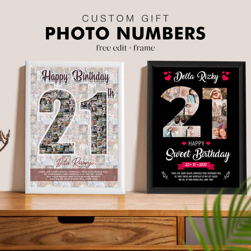 Jual Kado Mozaik Angka Kado Anniversary Birthday Kado Mozaik Foto ...