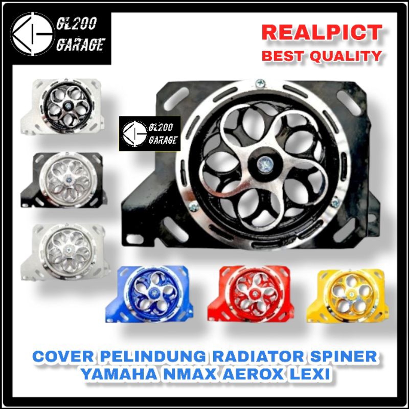 Jual COVER PELINDUNG RADIATOR SPINER YAMAHA NMAX AEROX LEXI | Shopee ...