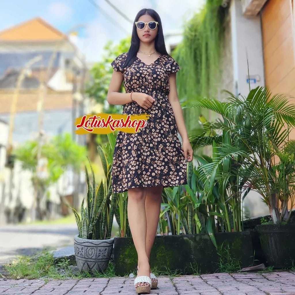 Jual REALPICT - Dress Manohara Bali Pendek Fashion Wanita Terbaru ...
