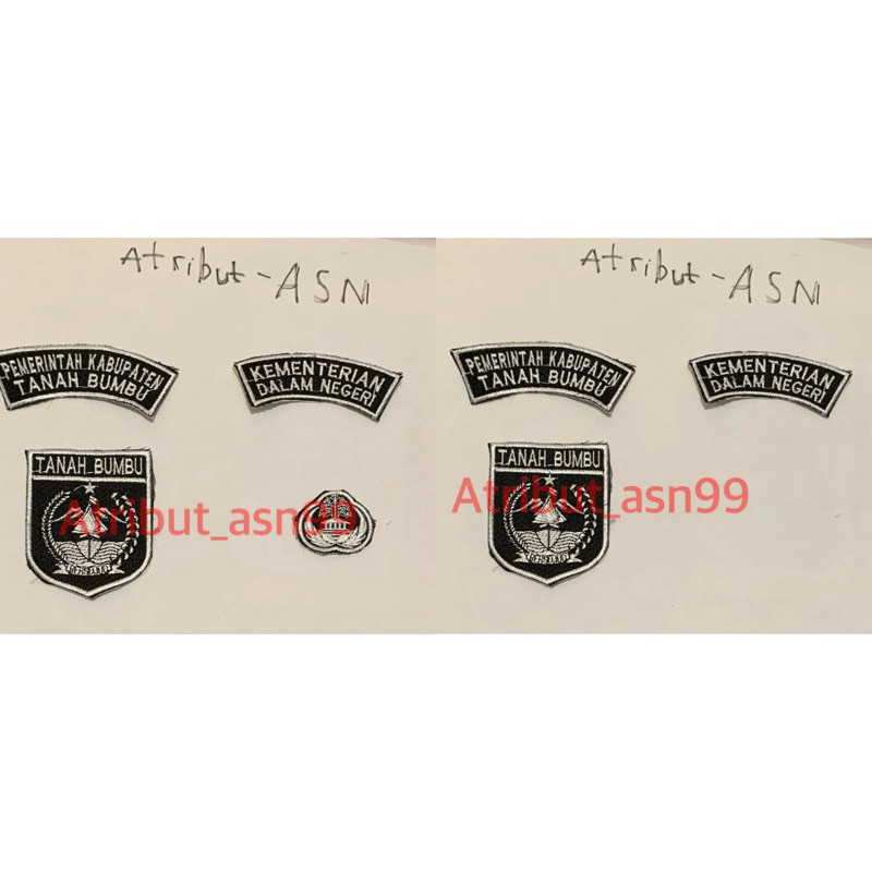 Jual Lambang| Logo Pemda Kabupaten Tanah Bumbu| warna hitam putih ...