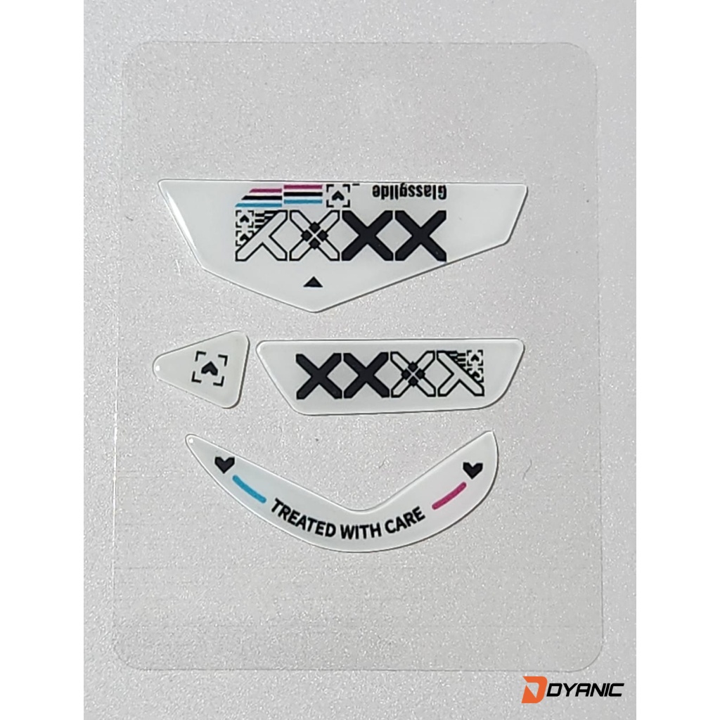 Jual GLASSGLIDE glass glide skates mouse feet for Logitech G502 WIRED ...