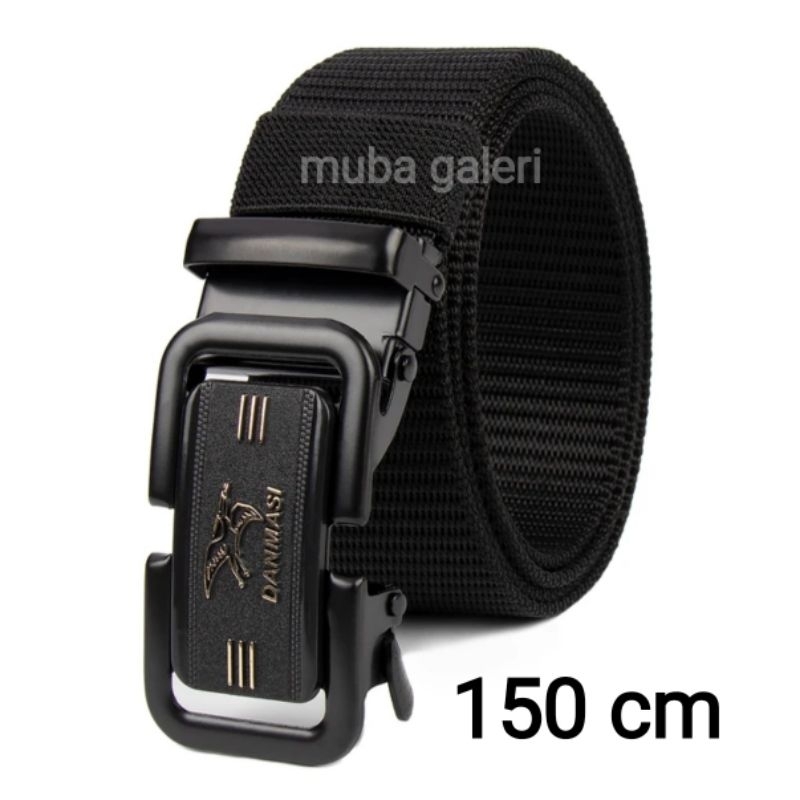 Jual IKAT PINGGANG PRIA JUMBO SABUK KANVAS TACTICAL ARMY GESPER OTOMATIS BUCKLE MENT BELT KEPALA ...